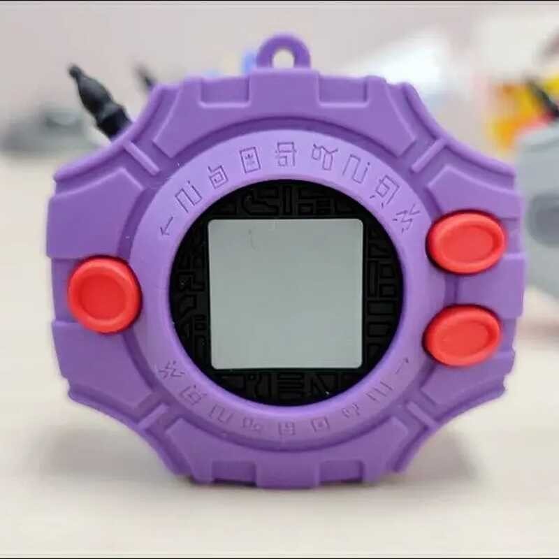 Anime Digimon Adventure Pvc Digivice Model Pendant Keychain Key Rings ...