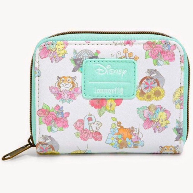 USA Loungefly Disney Sidekicks Mini Zip Wallet Purse Bag | Shopee ...