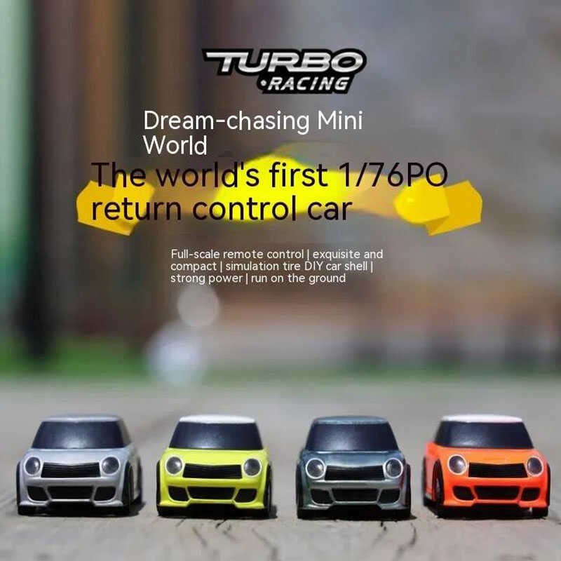 1:76 Turbo Racing MINI 2.4Ghz Full Scale RC Professional Electric ...