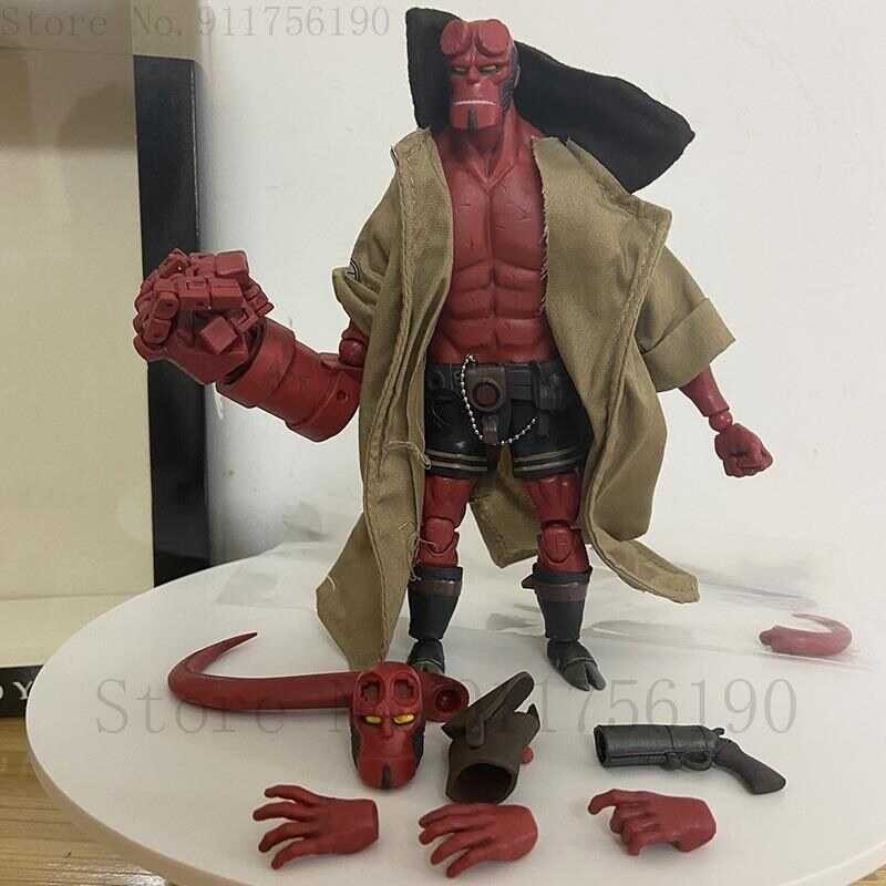 Action Mix Hellboy Figure Real Clothes Can Be Undress Hellboy PVC ...