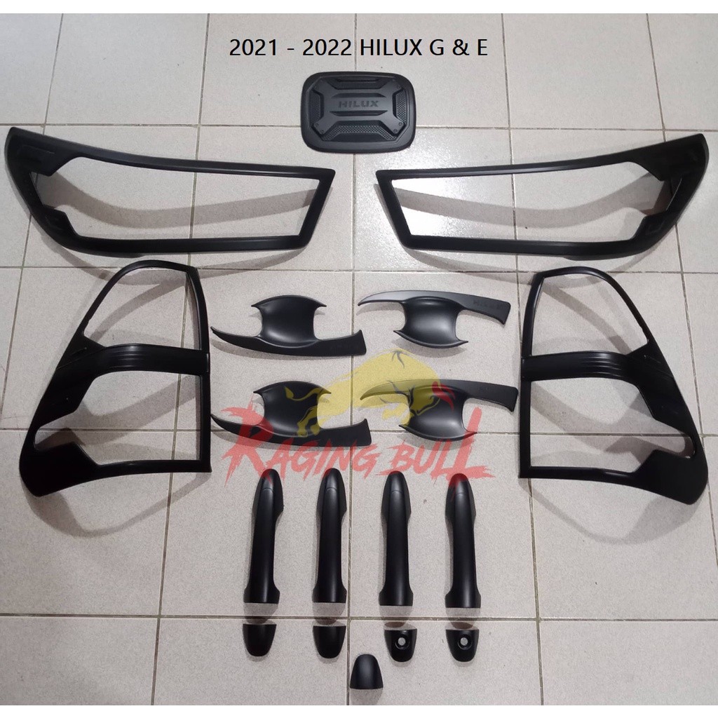 ♈ 2021- 2023 & 2024 HILUX GRS / CONQUEST & HILUX G / E GARNISH SET ...