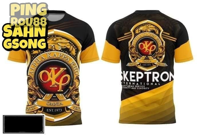 AKP 1973 Alpha Kappa Rho 51th New Design Anniversary Skeptron Clothing ...