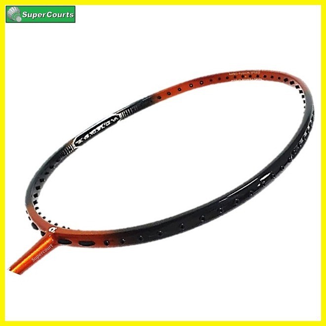 ஐ Apacs Nano Fusion Speed 722【 NO STRING】 Badminton Racket -Blk Orange ...
