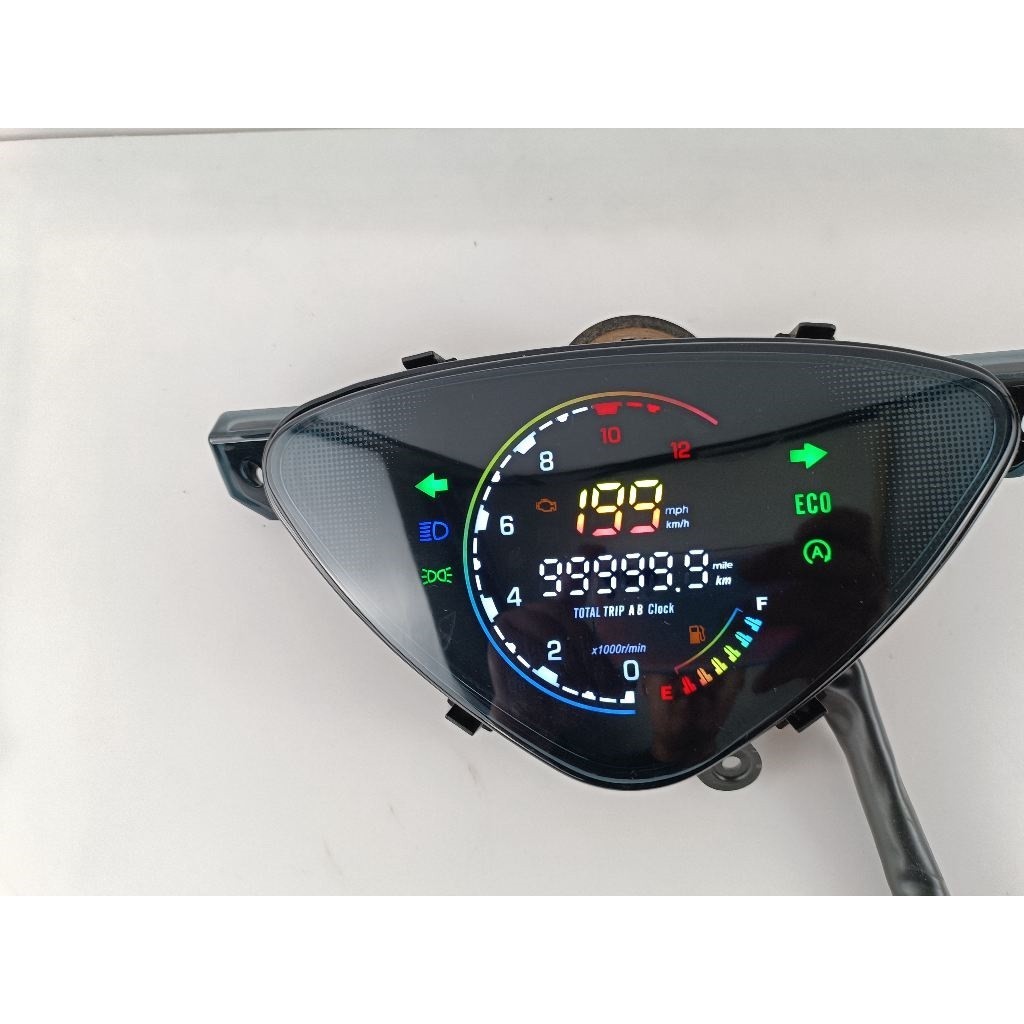 NEW Digital LED Meter Speedometer Odometer Tachometer For YAMAHA Mio ...