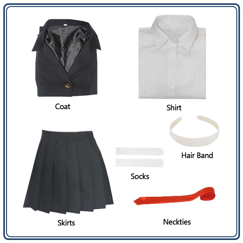 Anime Identity Ⅴ Cosplay Costume Tomie Kawakami Black Suit Believers ...