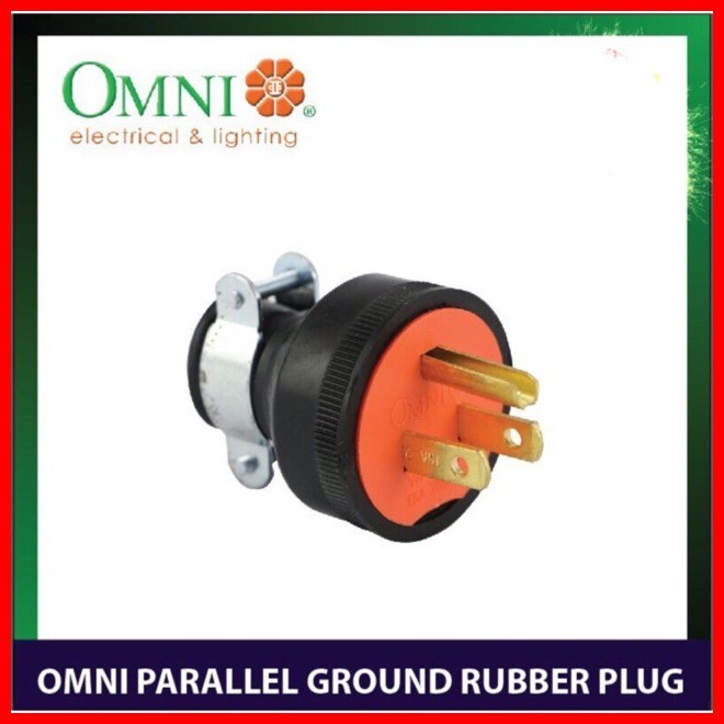 ☑ Omni-Parallel ground plug 15A 125V | Shopee Philippines