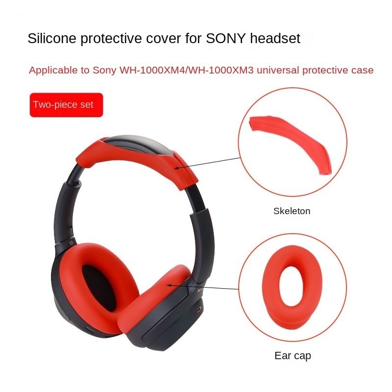 Sony WH-1000XM4\XM3 Headset Protective Cover Skeleton Pullover Beam ...