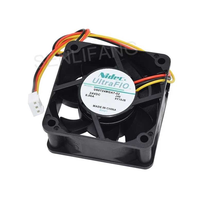 Well Tested Cook Fan U60t24mga7-52 Dc24v 0.06A Tatlong PINS Cooler Para ...