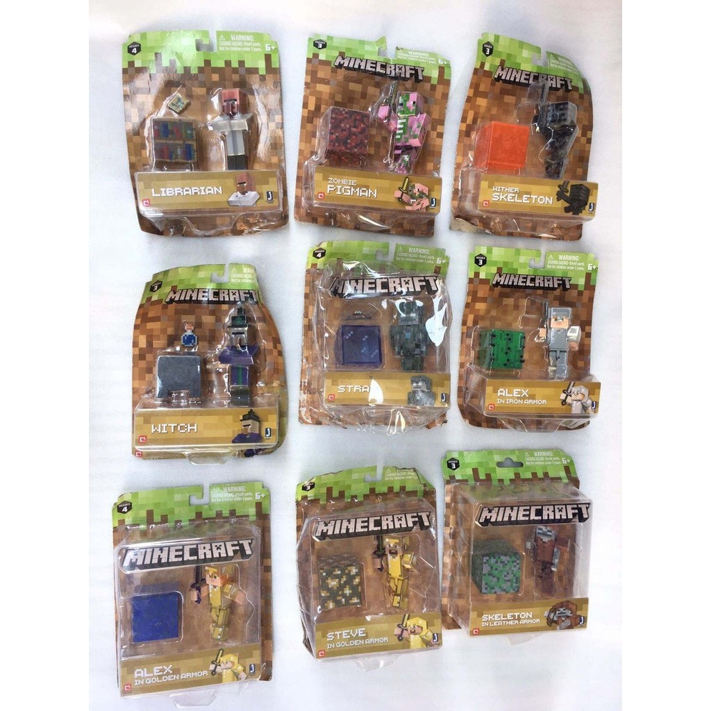 Genuine Minecraft Minecraft Diamond Steve Doll Game Merchandise Toy ...