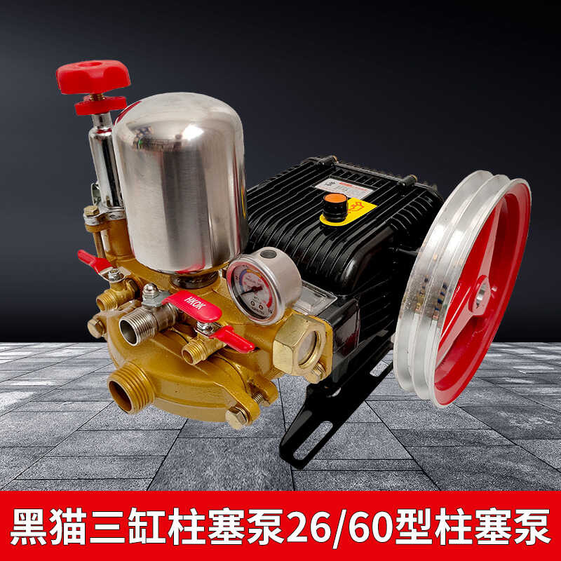 Black Cat 26/60/70 triplex plunger strip pump agricultural spray high ...