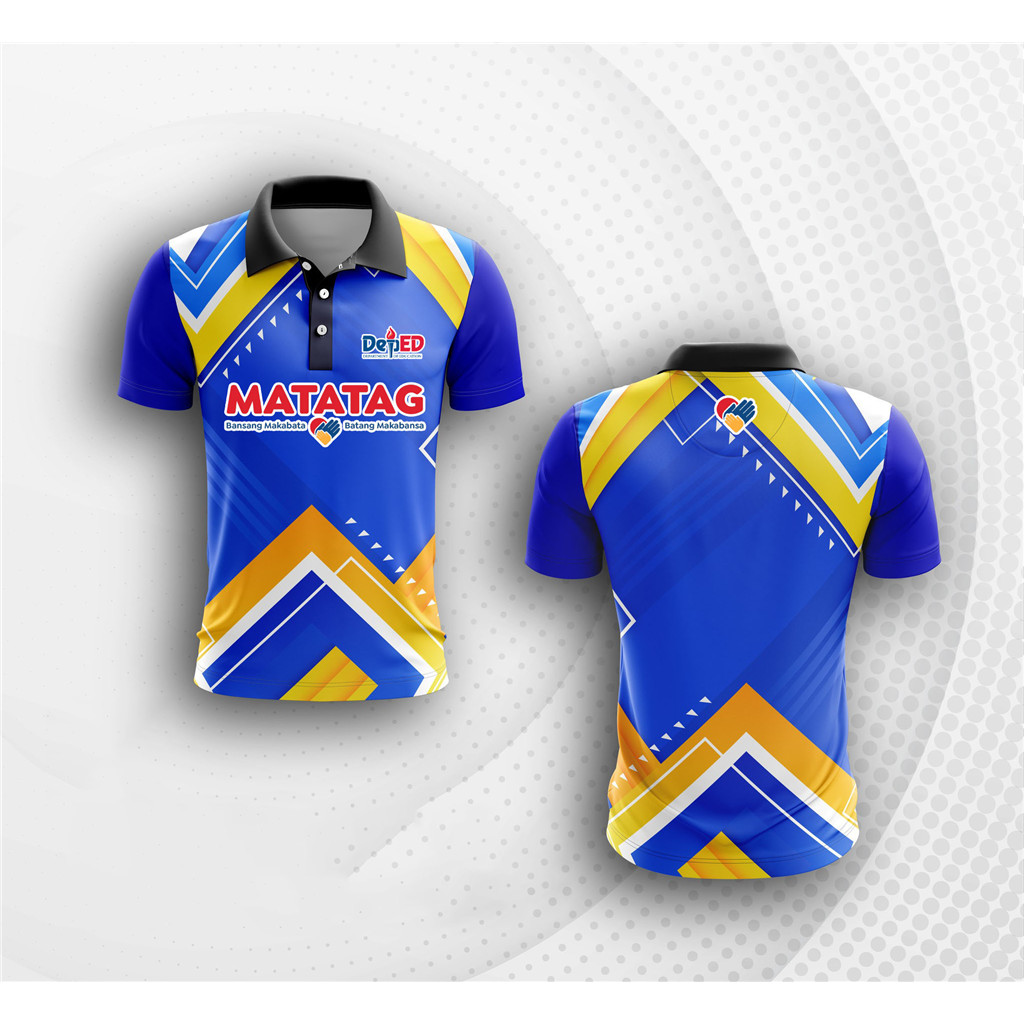 DEPED MATATAG POLO SHIRT UNIFORM FULL SUBLIMATION POLO-Shirt FOR WOMEN ...