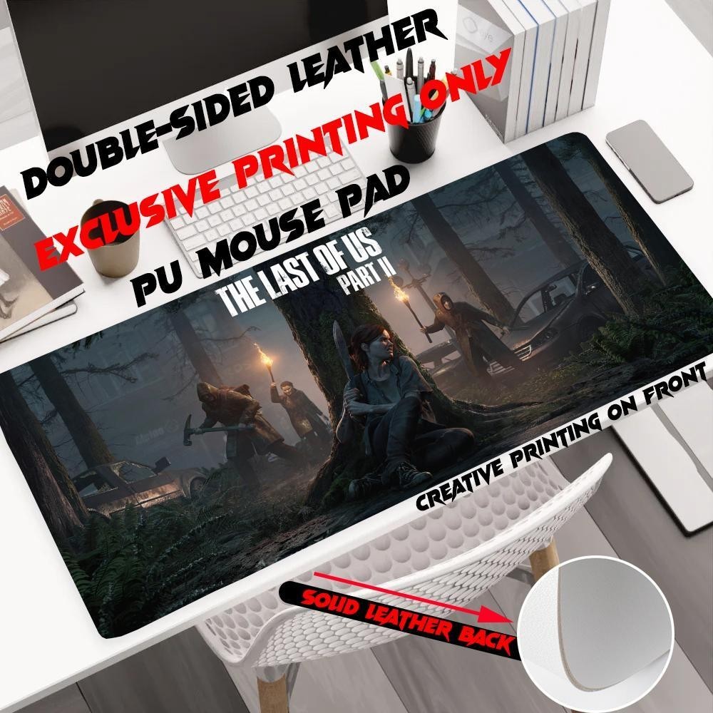 Post-apocalyptic video game The Last of Us Mousepad Large Size Office ...