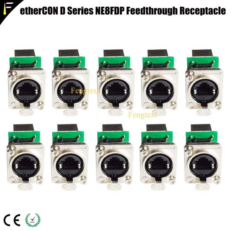 Network Connector Ethercon D Series Panel Mount Rj45 Feedthrough ...