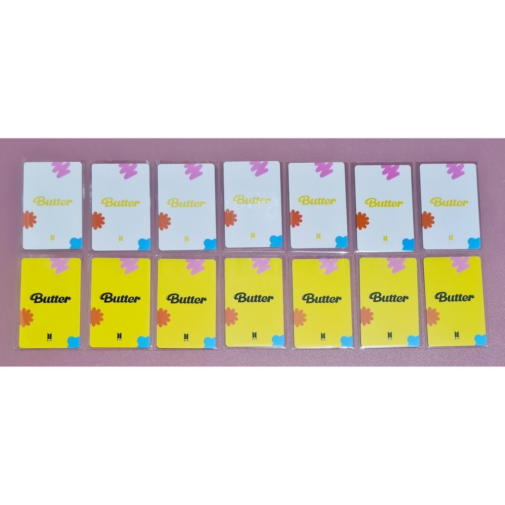 ⊙ [ONHAND] Official BTS Butter Lucky Draw Photocards - Soundwave & Powerstation | Shopee Philippines