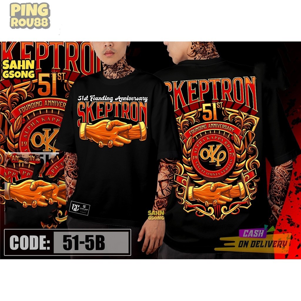 AKP 1973 Alpha Kappa Rho 51th New Design Anniversary Skeptron Clothing ...
