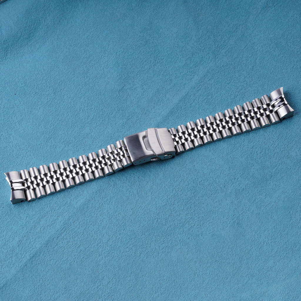 For 20mm Seiko ProspexSea SPB101 103 321 Silver Jubilee WatchBand Solid ...
