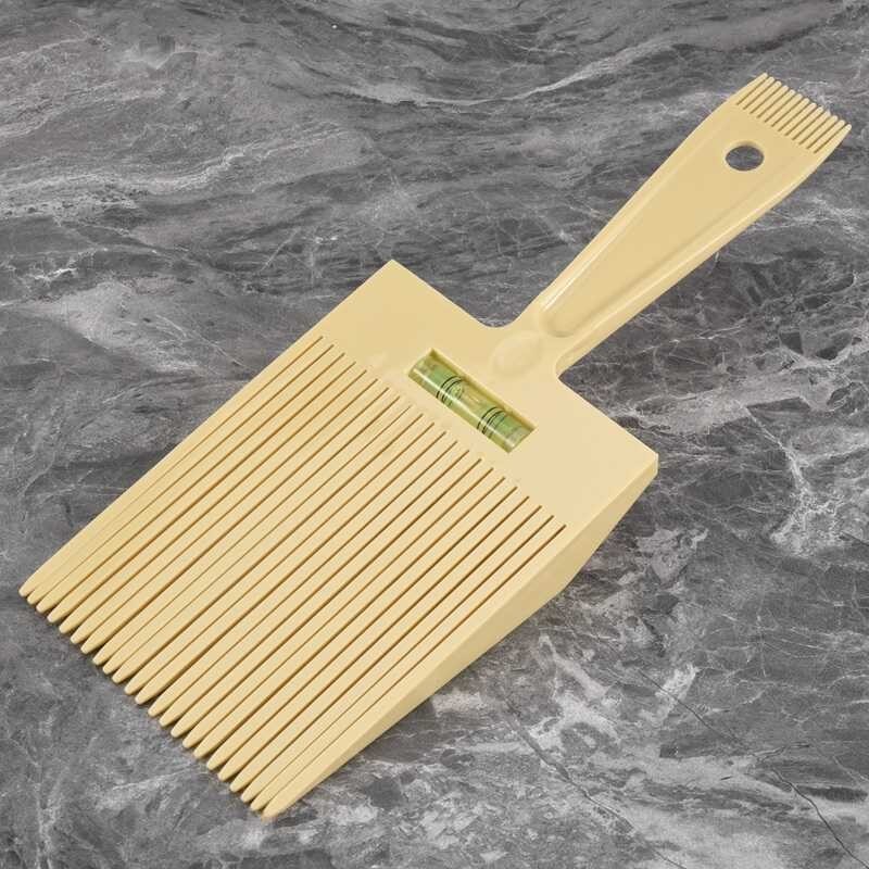 Flat Top Guide Comb With Liquid Bubble Level Flattop Hair Flattopper ...