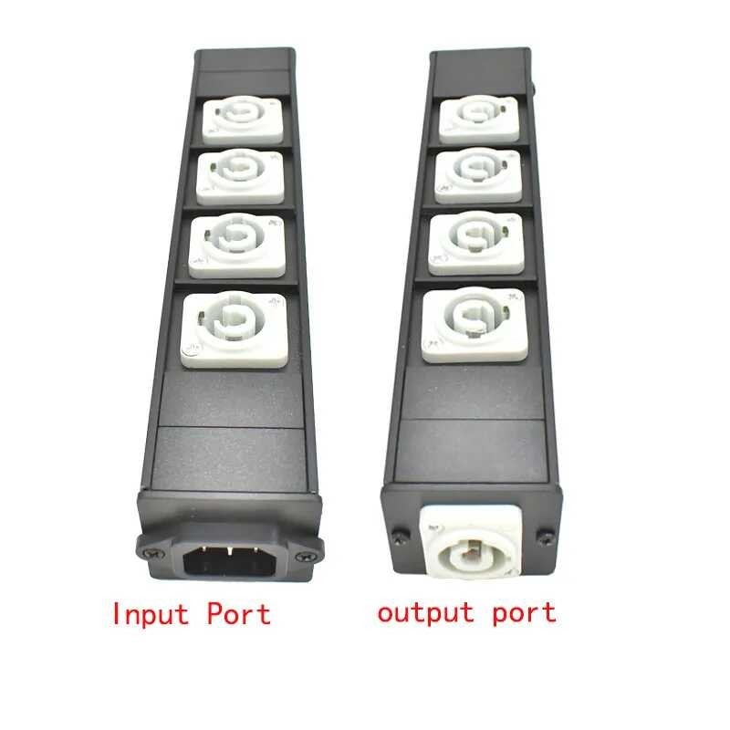 C14 Power Strip Input Chassis Para Sa Stage Light LED Connector 20A ...