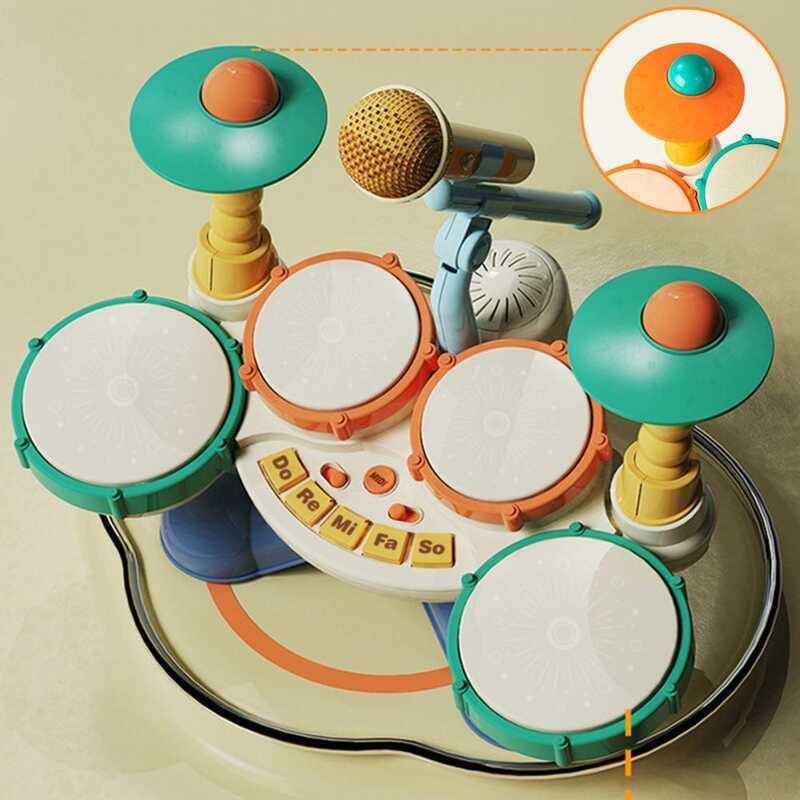 Abs Toys Baby Plastic Drum Set Para Sa Mga | Shopee Philippines