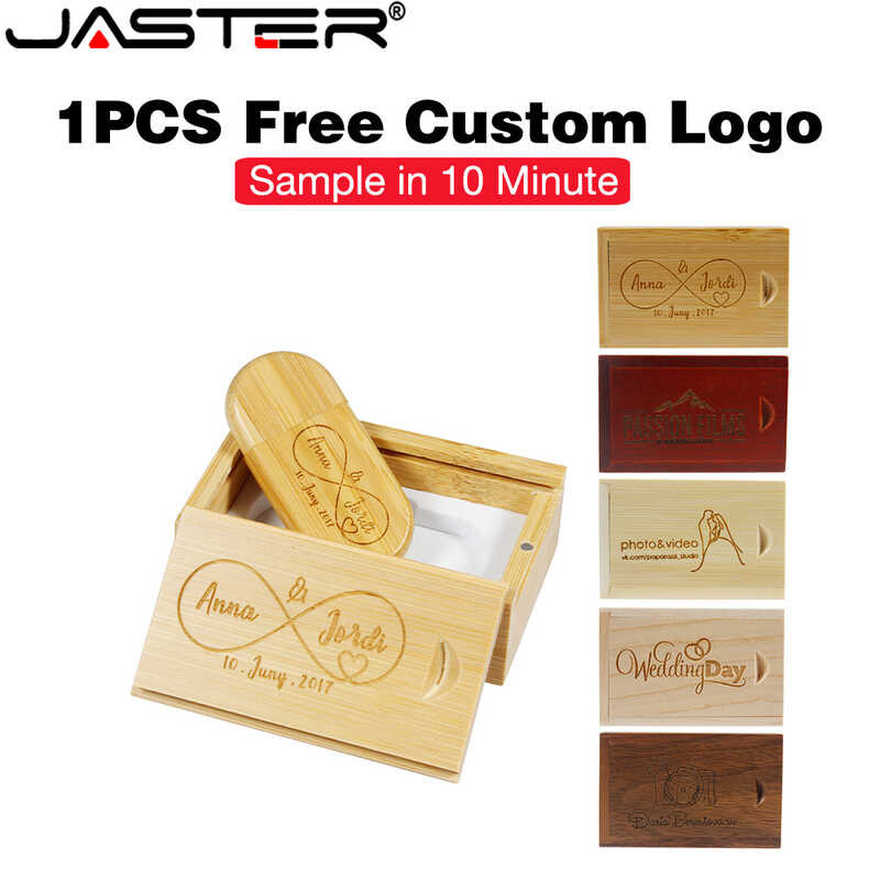 JASTER Wedding Push-Pull Box 2.0 Flash 128GB Free Custom - Pen Drive ...