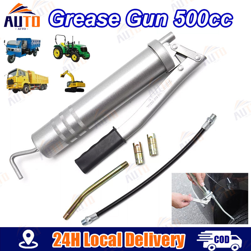 Grease Gun 500cc (Germany/Heavy) German Grease Gun Manual High Pressure ...