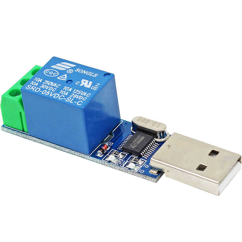 LCUS-1 type 1-channel computer USB serial port relay module command ...