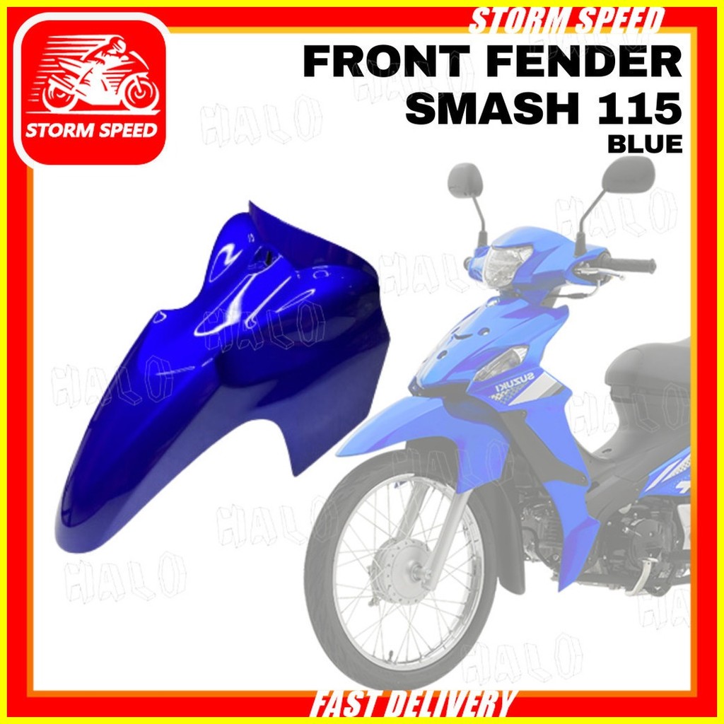 MOTORYCYCLE FRONT FENDER SMASH 115 [STORM SPEED] | Shopee Philippines