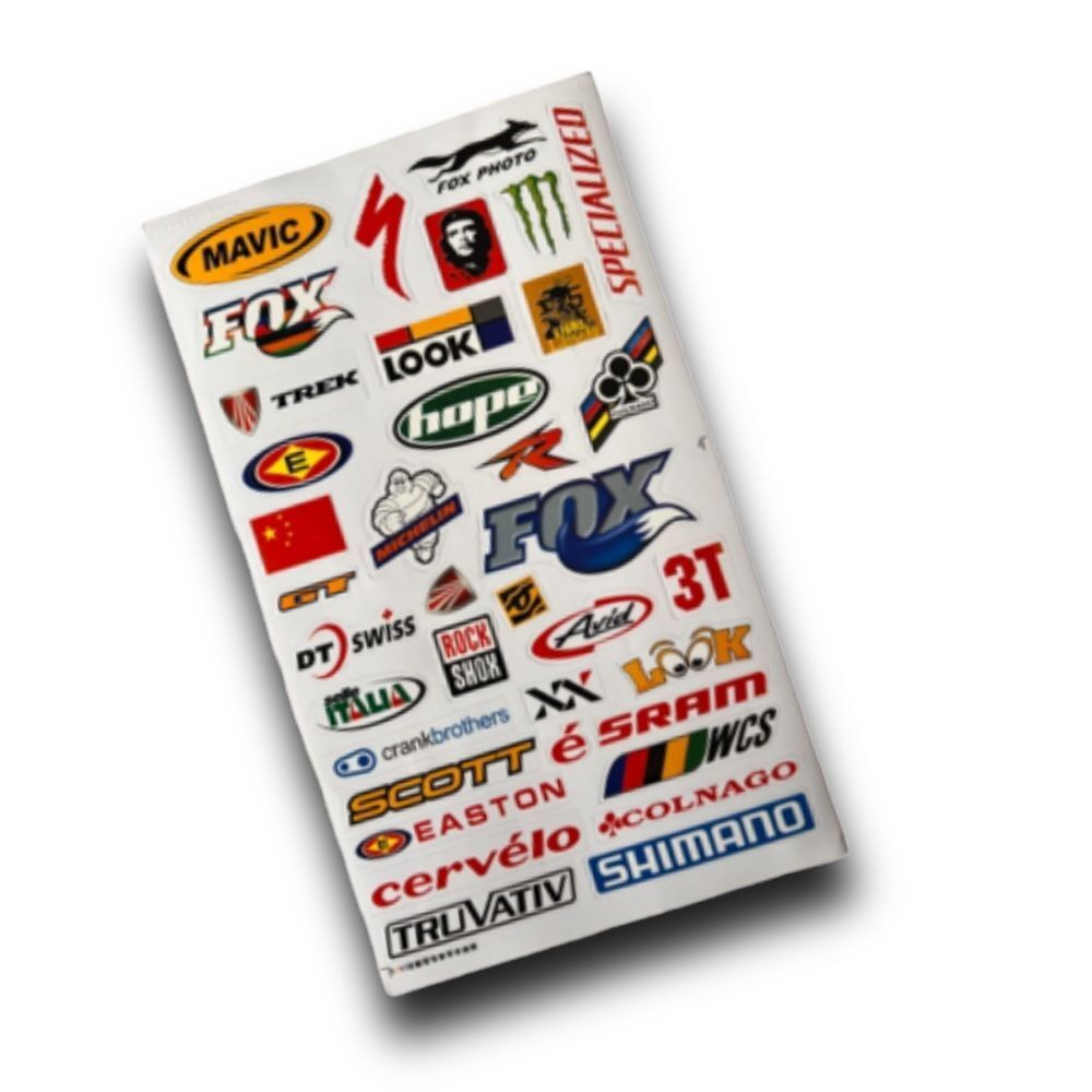 2025 Decals 1 Bicycle sticker 1 pad | Shopee Philippines