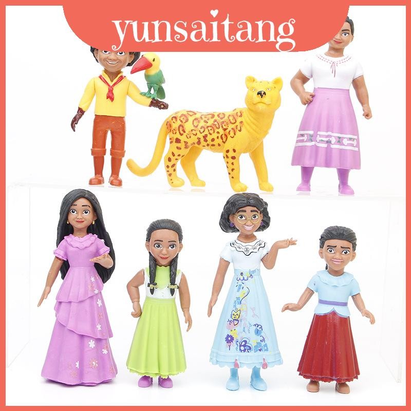 Encanto Pvc Fantasy House Model Figures Magical Playhouse Set For Kids ...