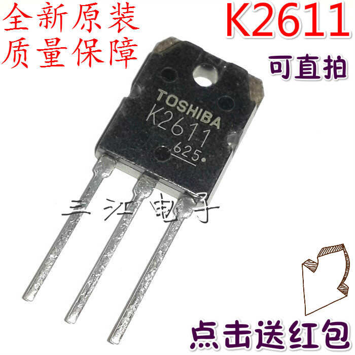 Power K2611 Switch Transistor 2Sk2611 Field-Effect Direct Insertion To-3P N-Channel Brand New O ...