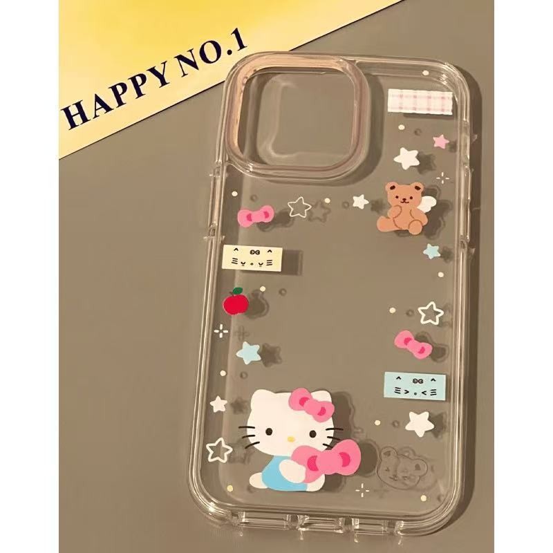 Korean Style Cute XINGX Cat Illustration For Oppo A76 A1K A38 A53 A52 ...