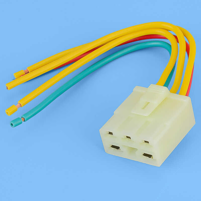 DWCX 5 Pin Motorcycle Voltage Regulator Rectifier Male Plug Connector ...