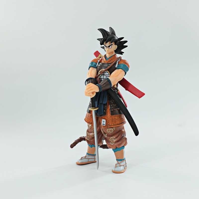 Dragon Ball Anime Figure 20Cm Samurai Son Goku Gohan Vegeta Figurine ...