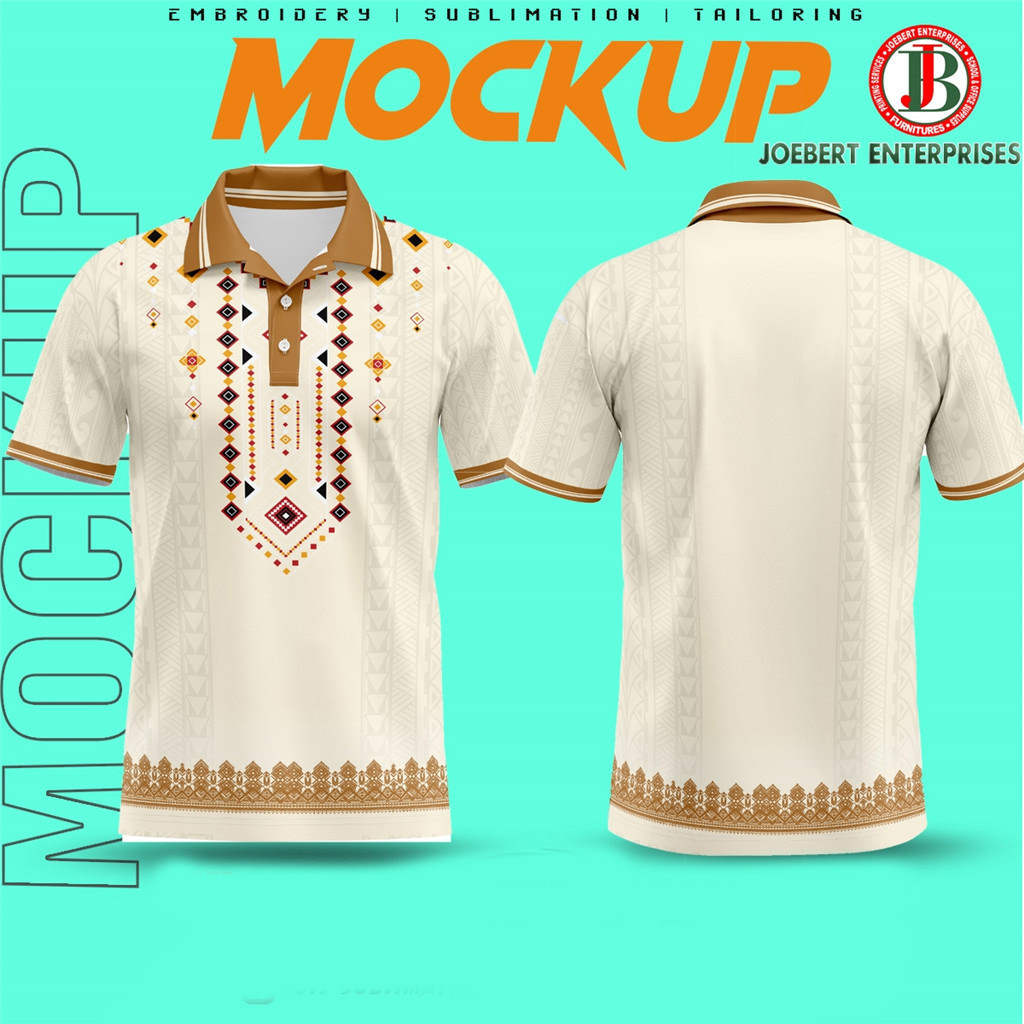 【customization 】Philippine Ethnic/Tribal Inspired Polo-shirt MATATAG ...