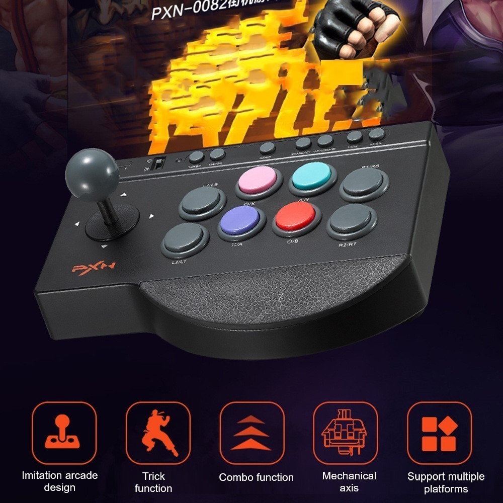 Street Fighter Joystick Controller for PC PS4/PS3/Xbox One/Switch ...