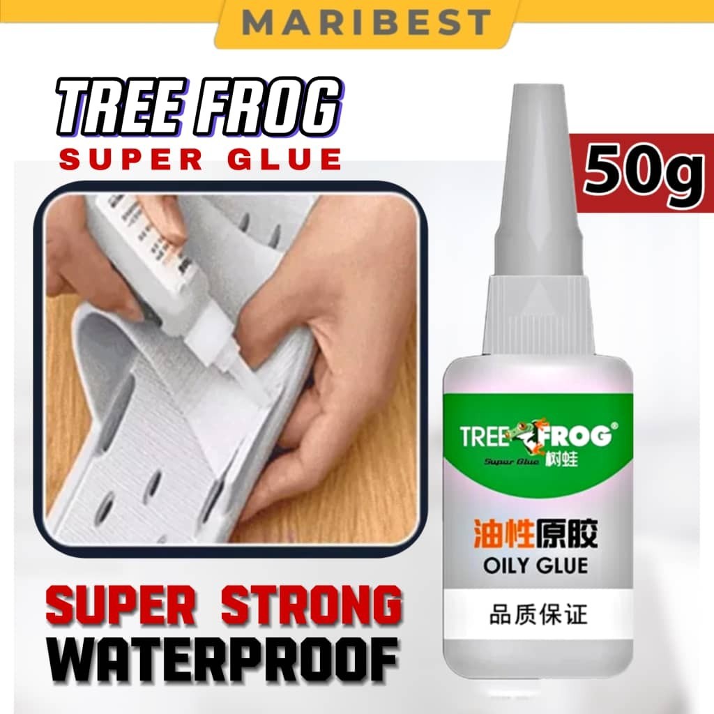 50G Tree Frog Oily Glue All-Purpose Glue Strong Glue Adhesive Shoe ...