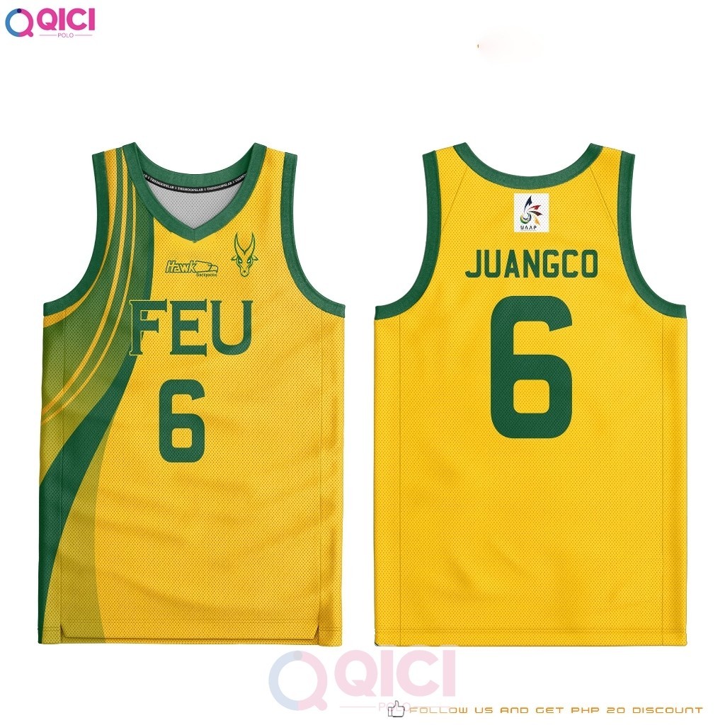 FEU Tamaraws 2023 Volleyball Sublimated Volleyball Jersey【Free ...