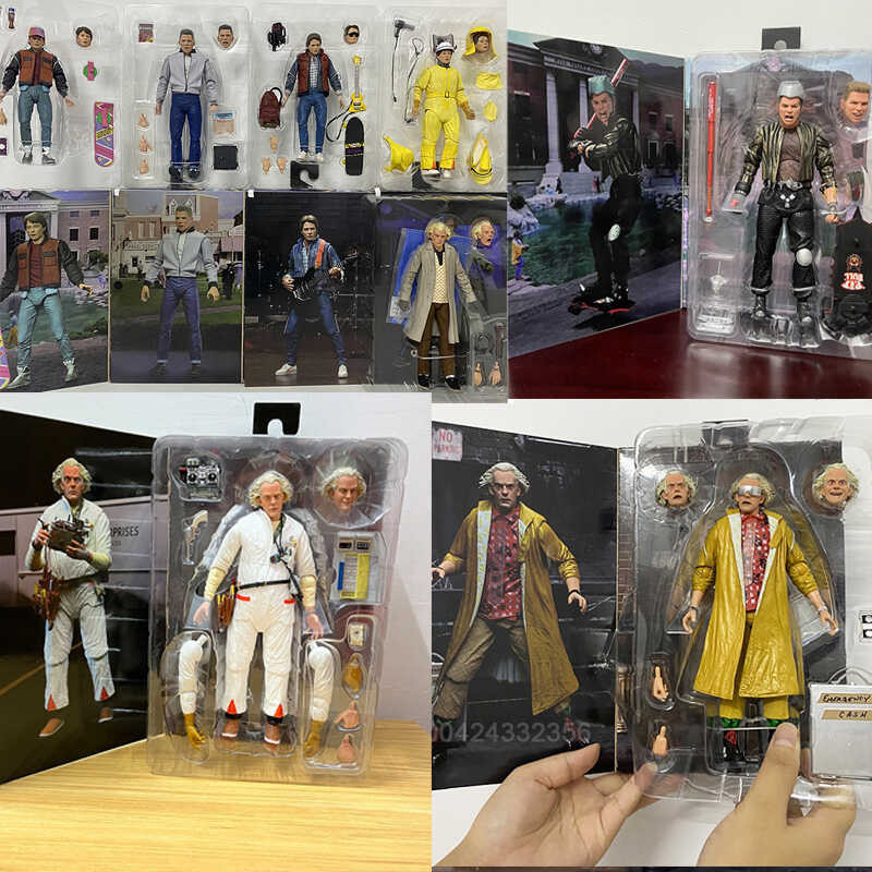 NECA Bumalik Sa Kinabukasan Na Griff Figure Marty Mcfly Biff Tannen Dr ...