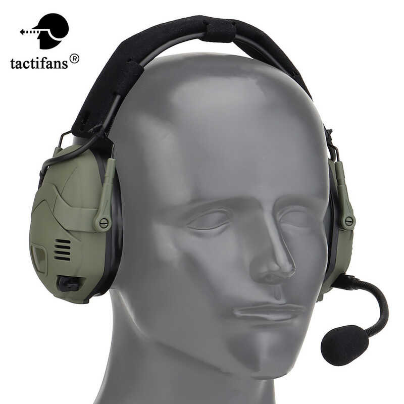 Tactical Bluetooth Headset Noise Reduction Lithium Battery Aviation ...