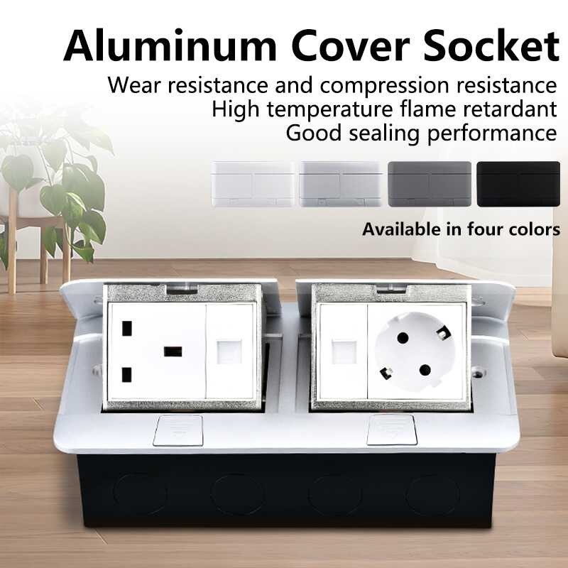 Floor Socket Embedded Pop Up Outlets Na May USB Charging HDMI Rj45 Para ...