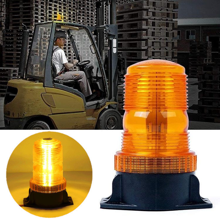 Forklift Strong Light Waterproof Warning Light Screw Strobe School Bus ...