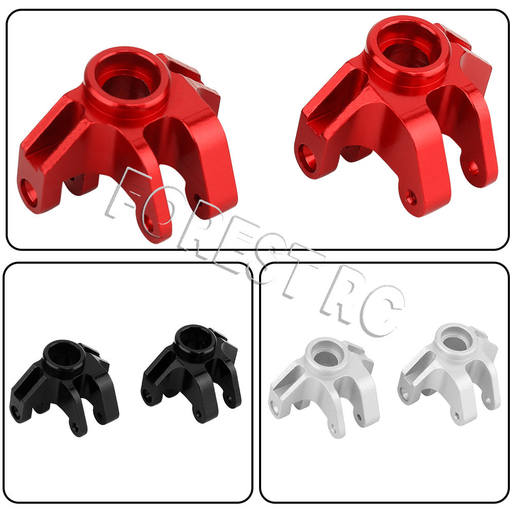 2 Type of Aluminium Front Steering Knuckles Block with Bearing for Losi ...
