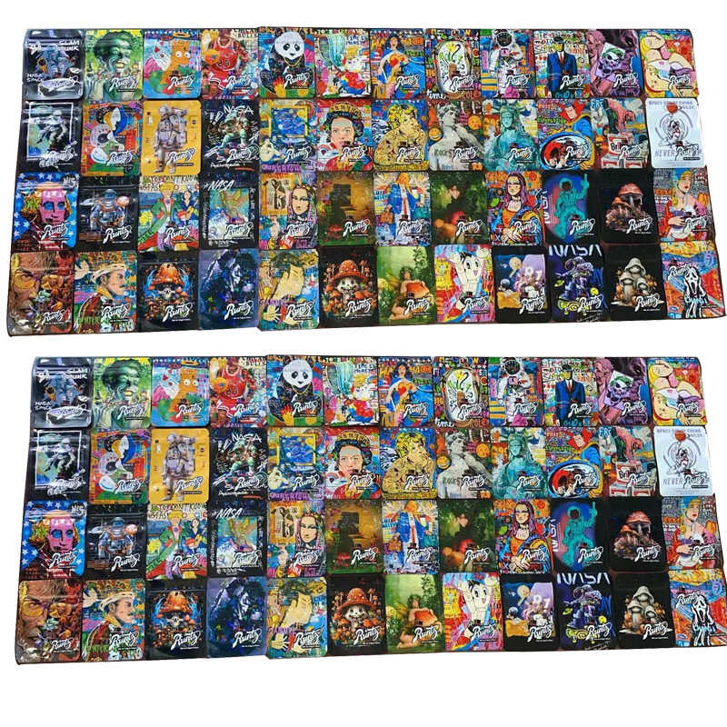 50 Styles Plastic Proof 3.5G Smell Mylar Edibles Runty Gelato Special ...
