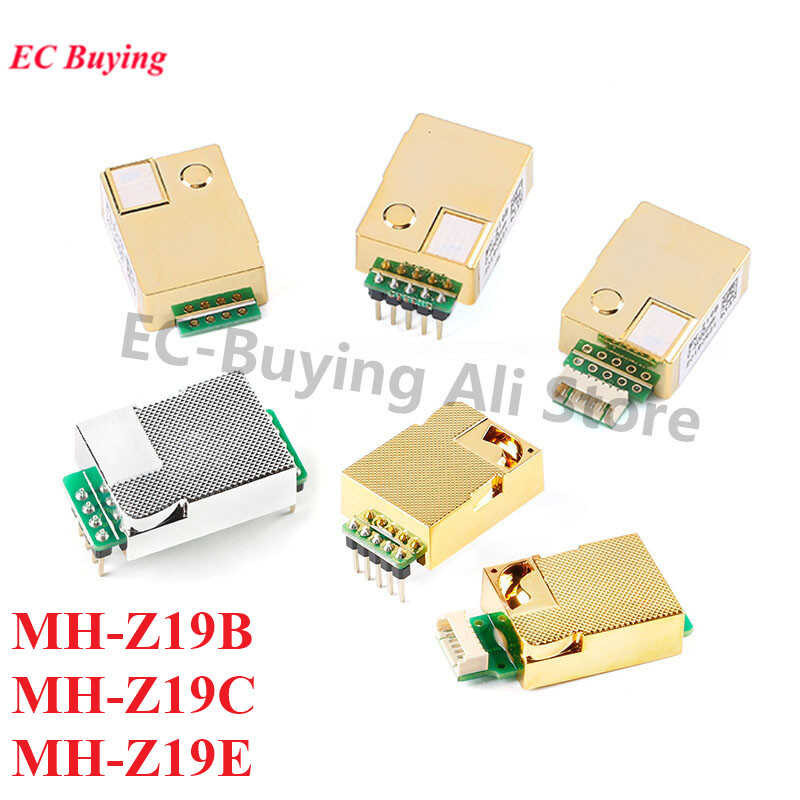 & Mh-Z19 Mh-Z19c Mh-Z19b Mh-Z19e IR Infrared Sensor Module Carbon ...