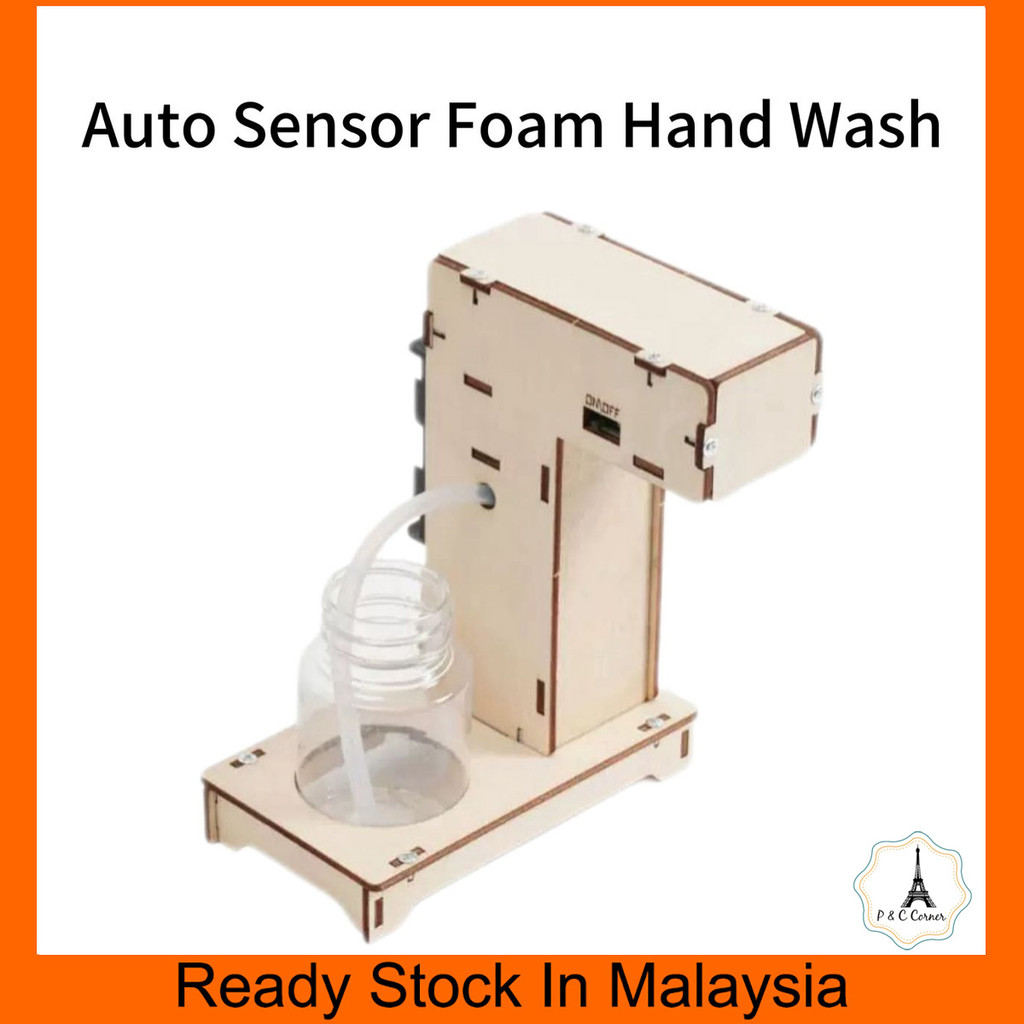 DIY Automatic Sensor Foam Hand Washing Technology Handmade Creativity ...