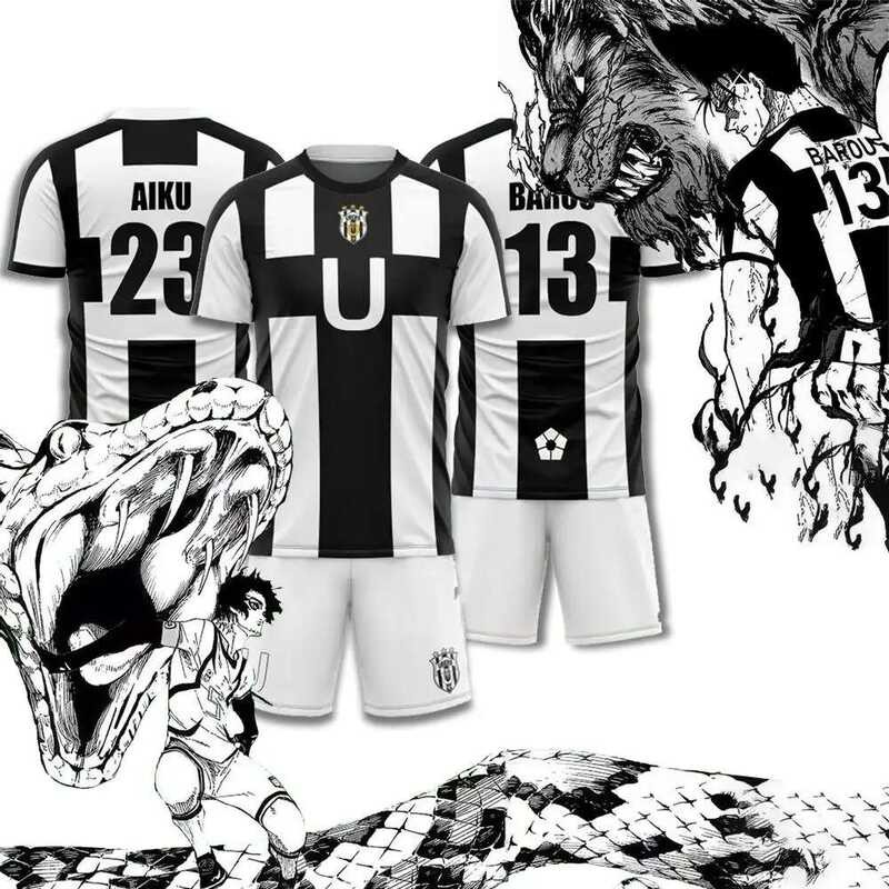 Summer 2025 Five Person VL Replika Anime Uber Blue Lock Full Print Men ...