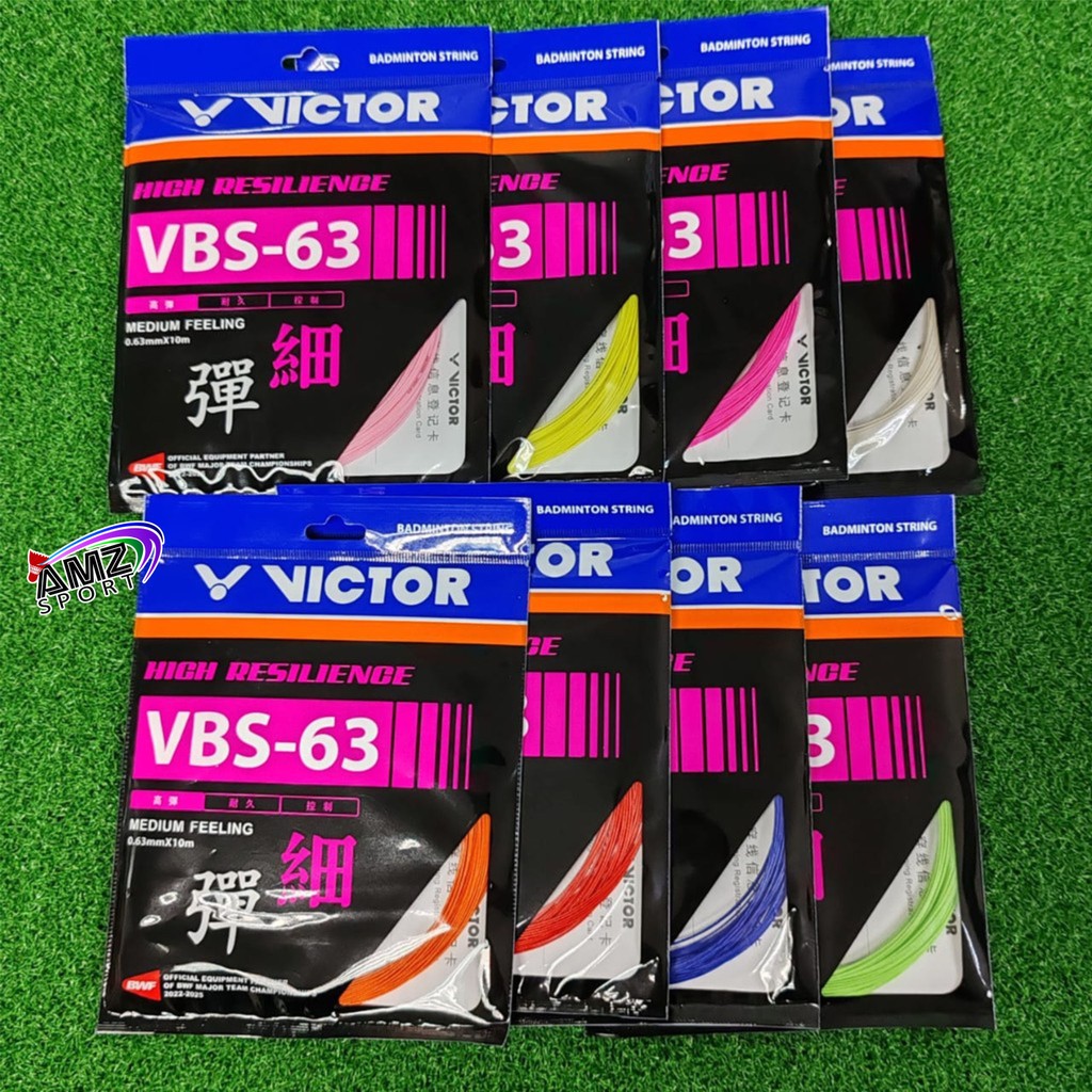 VICTOR Badminton String VBS-63 | Shopee Philippines
