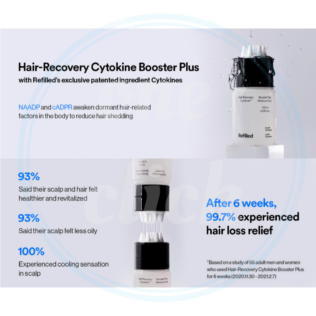 Refilled Hair Recovery Serum 100ml | Cytokine Scalp Booster for Hair ...