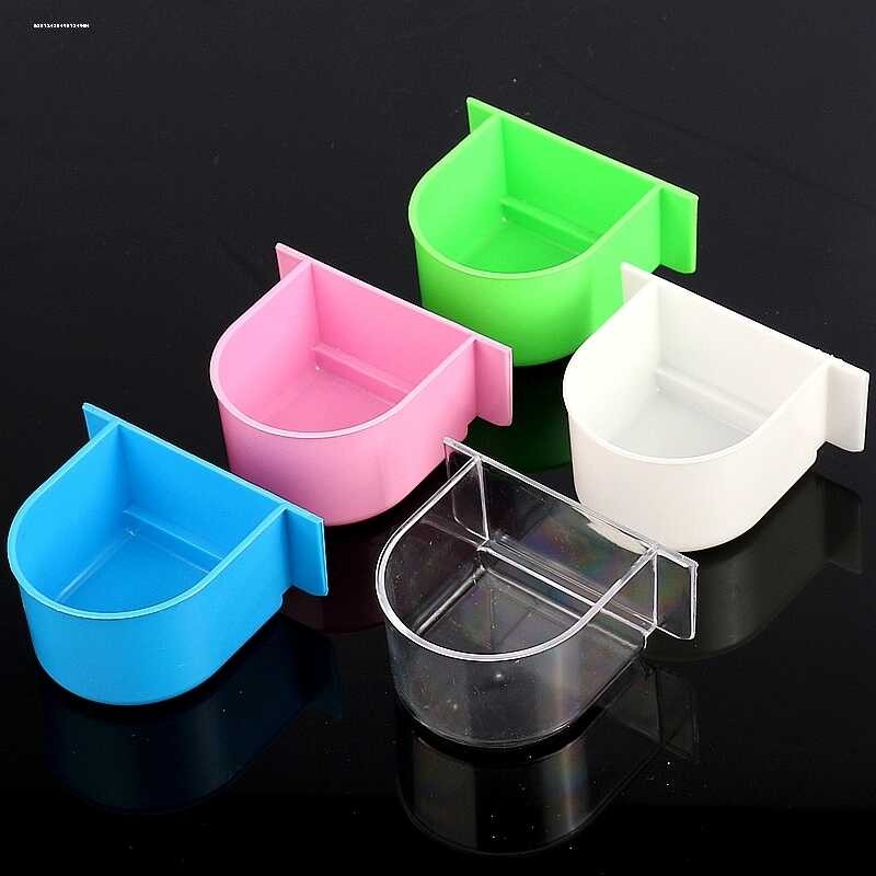 Tiger skin parrot food box, anti scattering and splash, peony bird ...