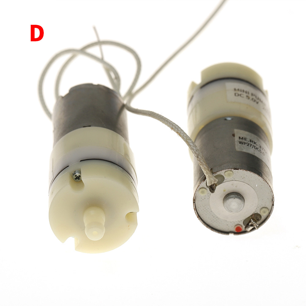 DC 3V 3.7V 5V 6V 12V Micro Mini 370 Motor Diaphragm Air Pump Vacuum Pump Negative Pressure ...